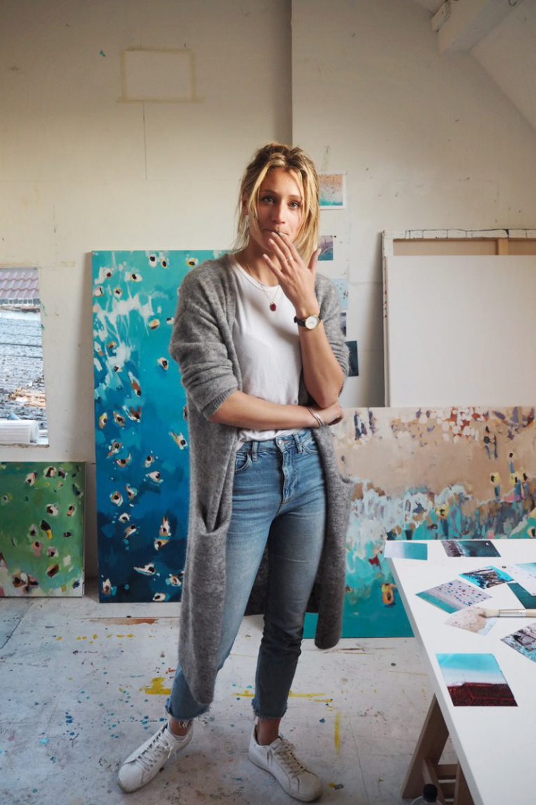 INSIDE THE ARTIST'S STUDIO: NINA BROOKE | Little Miss Notting Hill